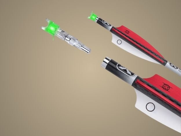 Lighted Alpha-Blaze Pro Elite 400 Carbon Crossbow Arrows - Perfect 10 ...