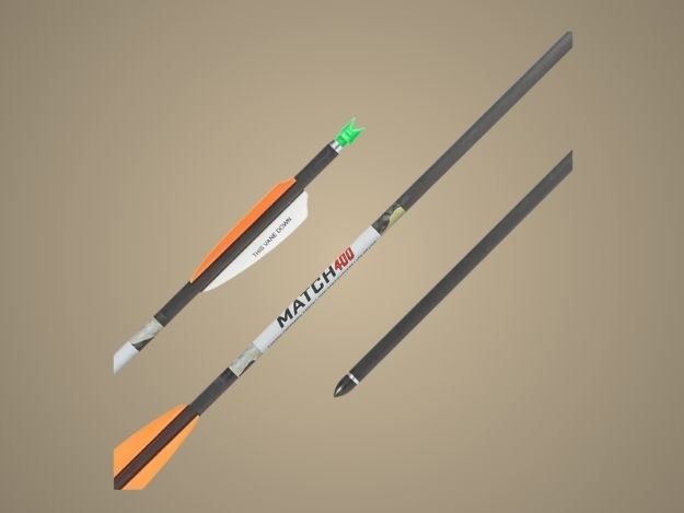 Wicked Ridge Match 400 Carbon Crossbow Arrows 20" (Alpha-Blaze 3 pack ...
